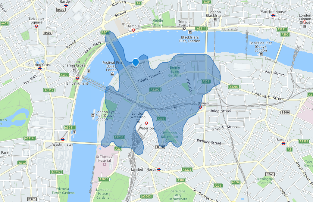 Find Your Dream Home Using the HERE Isoline Routing API | by Richard Süselbeck | Medium