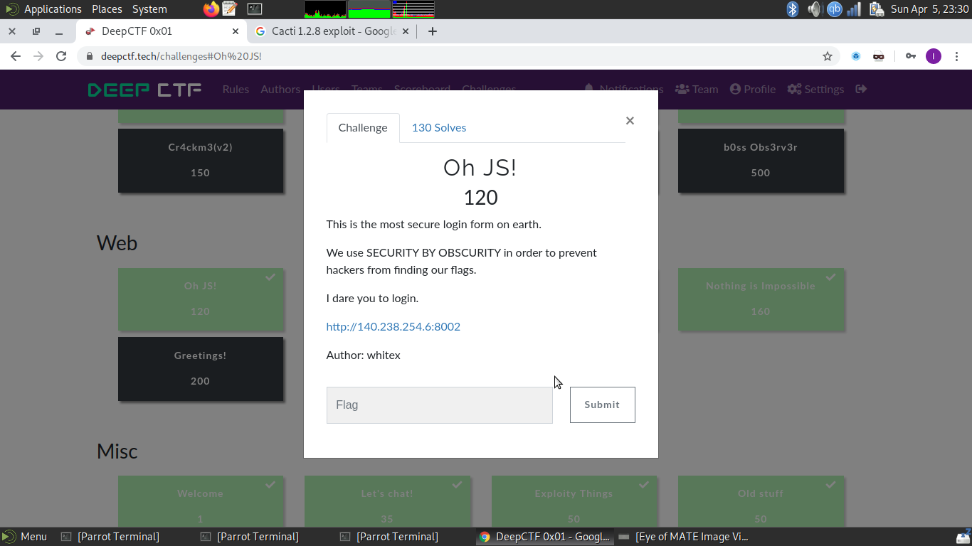 Writeup of the DEEPCTF 2020. Hi guys we are cyber defecers and we… | by Cyber Defecers | InfoSec ...