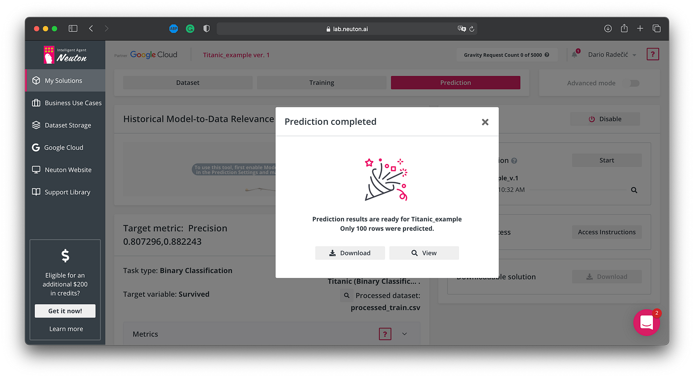 NeutonAI: Introducing a Remarkably Effective No-Code AutoML Platform ...