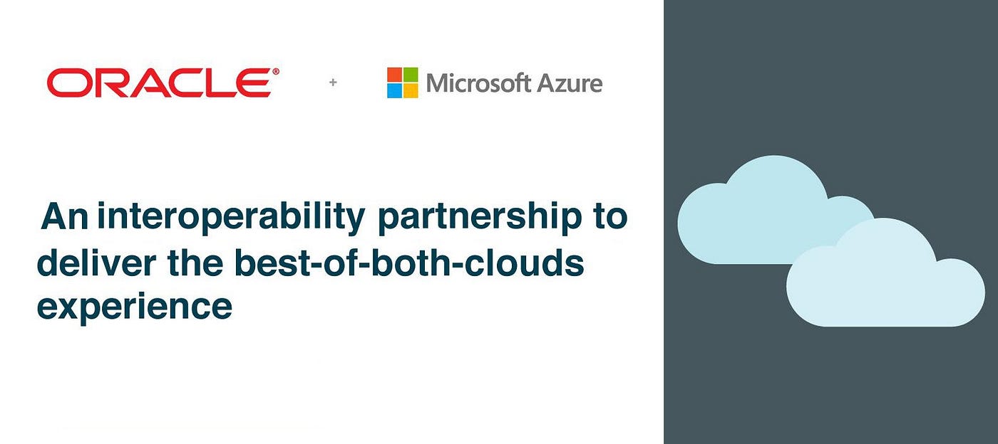 Oracle And Microsoft Cloud Partnership From The Perspective Of Oracle