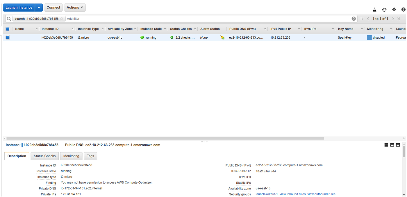 Setting up python+jupyter+spark integrated environment on AWS EC2 instance | by Santhosh Kumar R ...