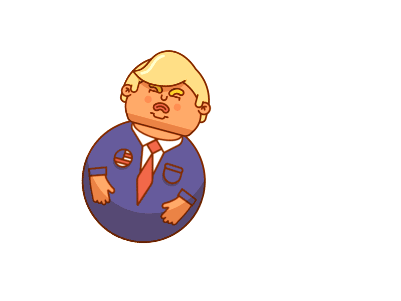#Trump. via Muzli | by Muzli | Muzli - Design Inspiration