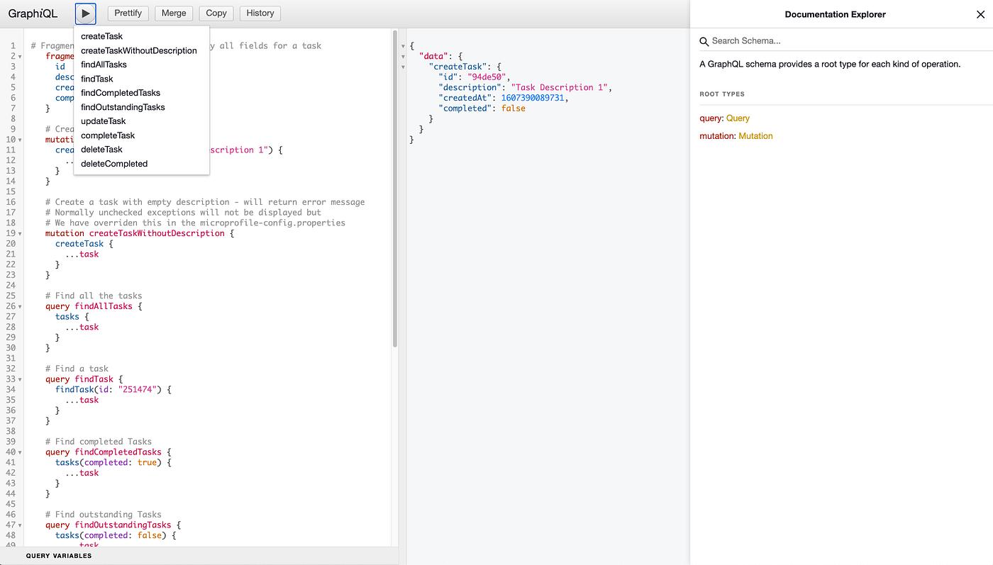 MicroProfile GraphQL Support Now Available in Helidon MP | by Tim Middleton | Helidon | Medium