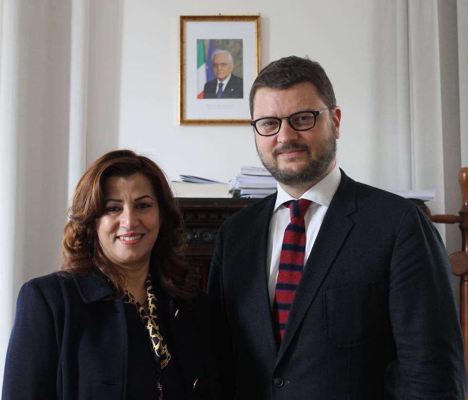 Mrs. Rezan Kader met the Under-Secretary of State to the Minister of ...