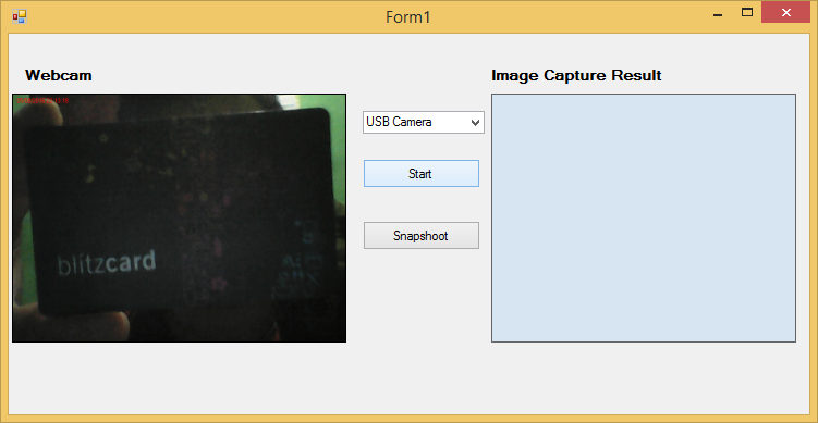 C# Camera Capture Example. You can read see this article in this… | by ...