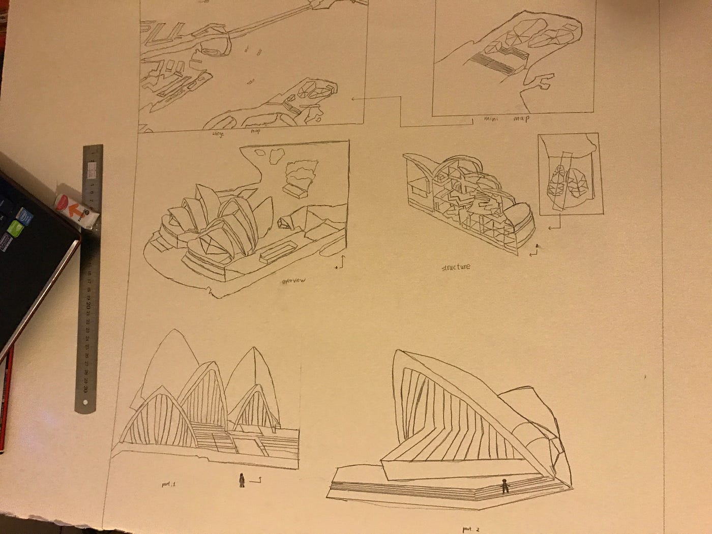 Assessment 2A: Drawing /Notation. The techique I have chosen is Atelier ...