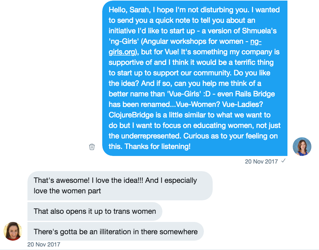 Introducing Vue Vixens. It’s my great honor and pleasure to… | by Jen Looper | Medium