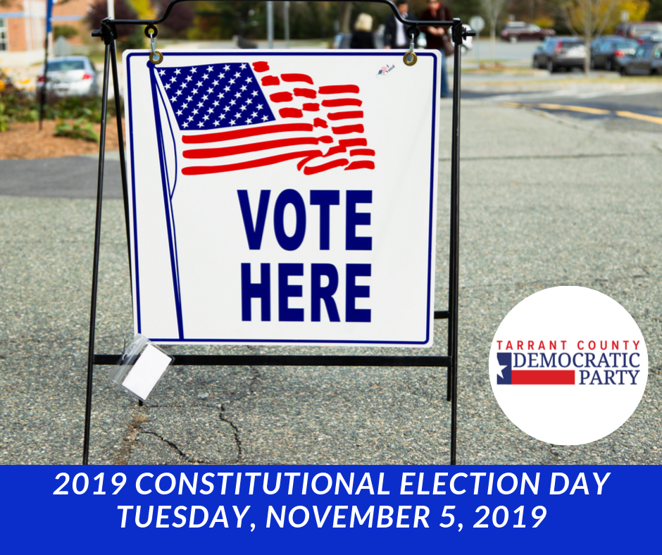 November 5th Constitutional Election | by Tarrant County Dem News ...