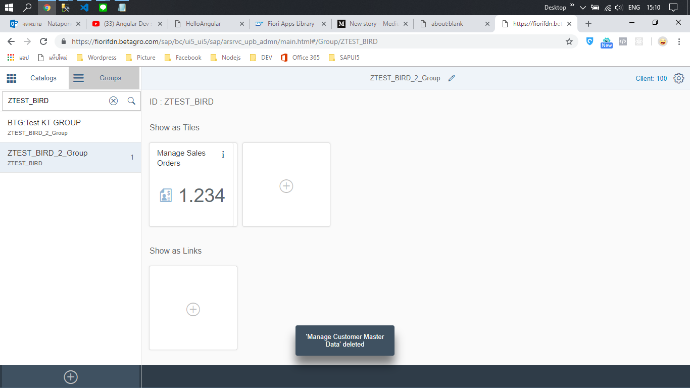 KT Fiori App. TCODE : SICF ไว้ดู Service | by Natapon Wongyai | Medium