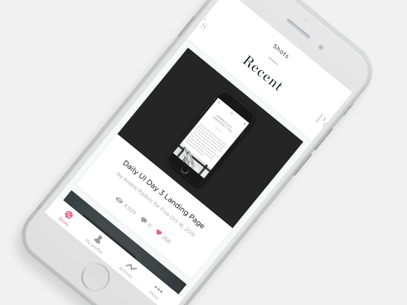 40 Inspiring examples of mobile feeds | by Muzli | Muzli - Design ...