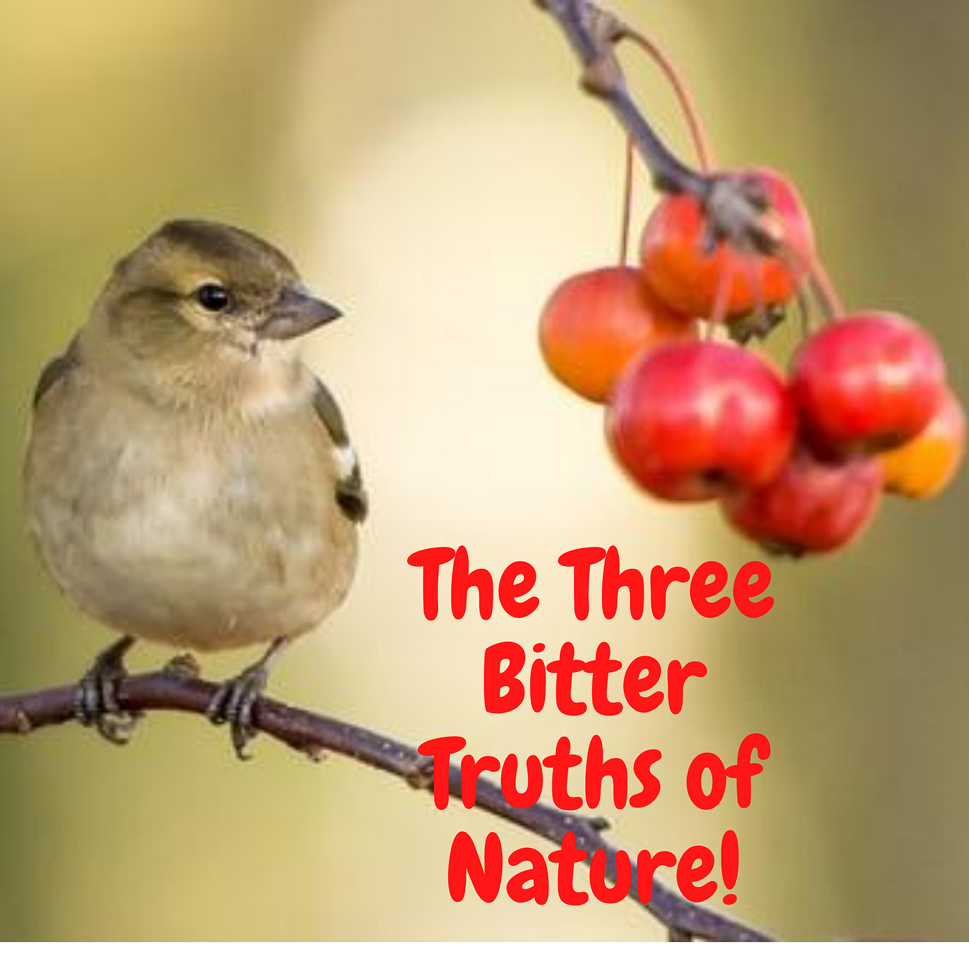 The Three Bitter Truths of Nature | by Positivethotz | Medium