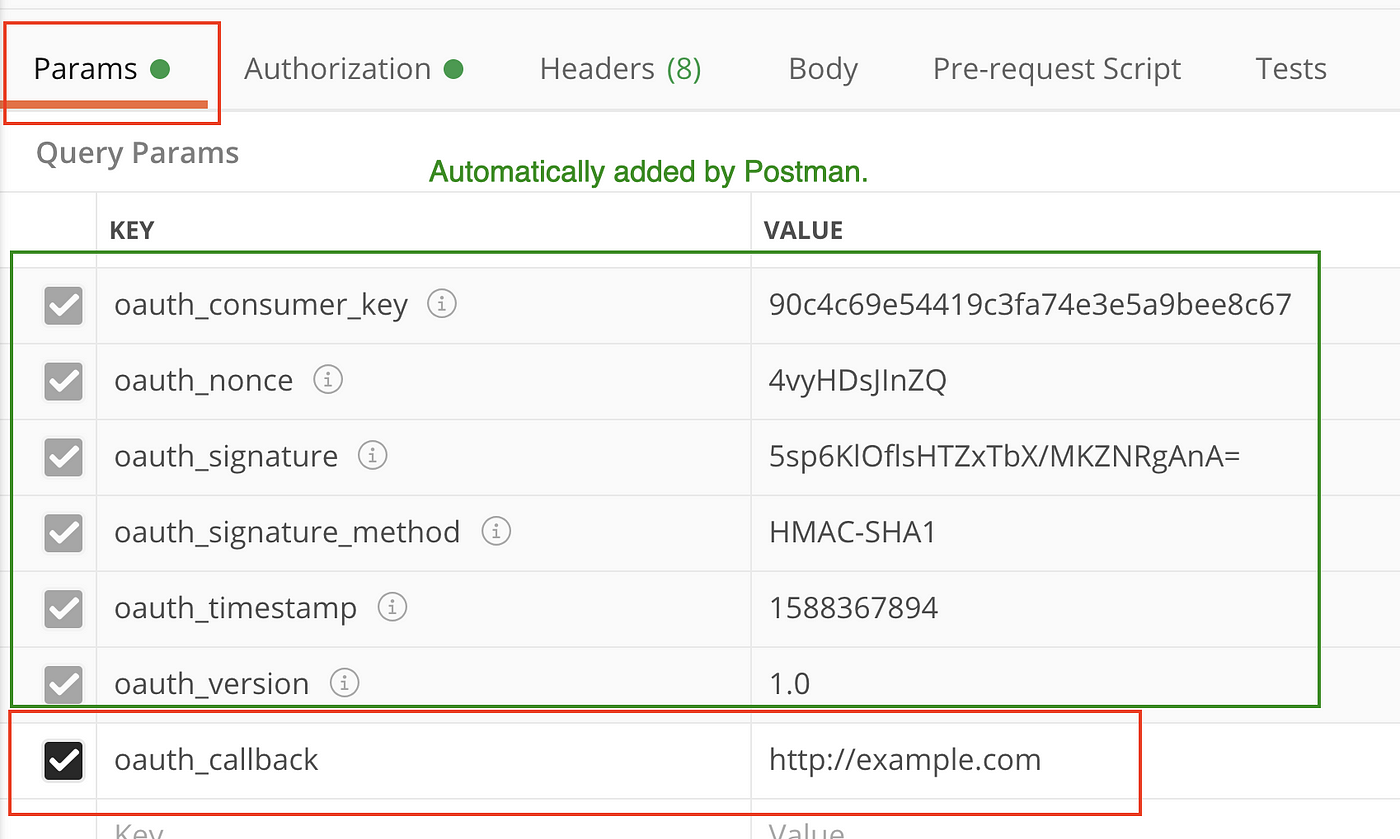 Oauth 1 0 Authorization Flow Using Flickr Api And Postman