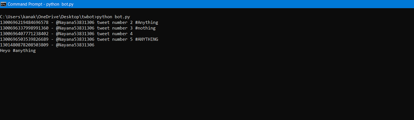 Twitter Bot 101 : Part#1. An easy tutorial to kick-start your… | by ...