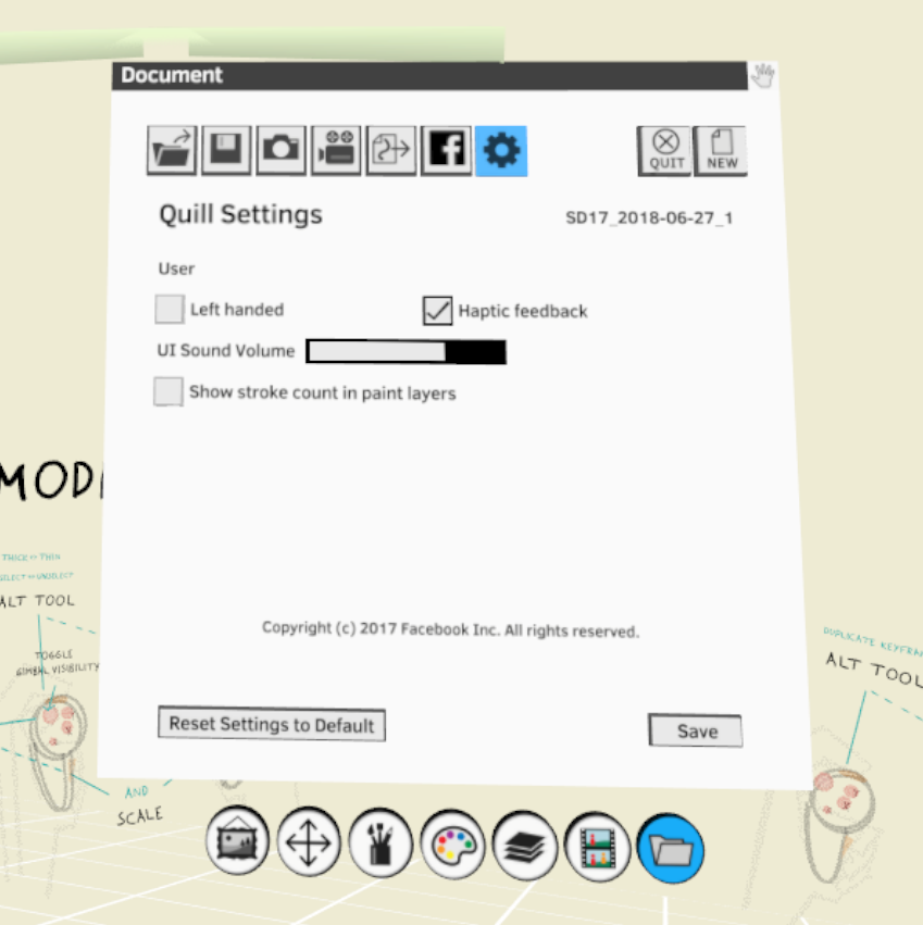 Oculus Quill — tools and hotkeys. Quill is the VR illustration tool ...