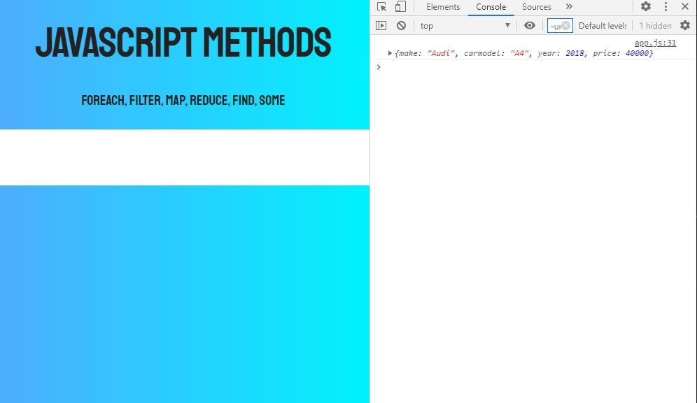 Javascript Array Methods Foreach Map Some Find Filter And More By Syedsufiyan Medium