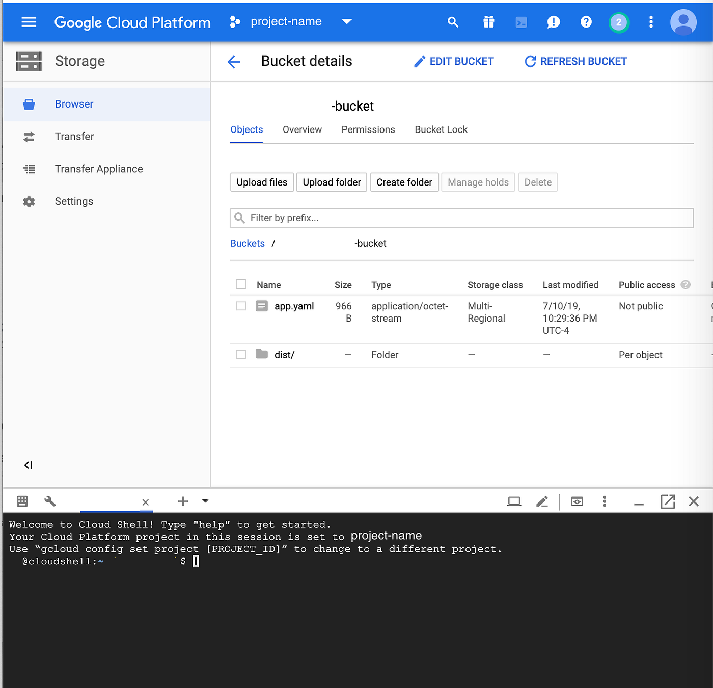 Deploy Angular App to Google Cloud App Engine + Storage Bucket | by HB Bui | Medium