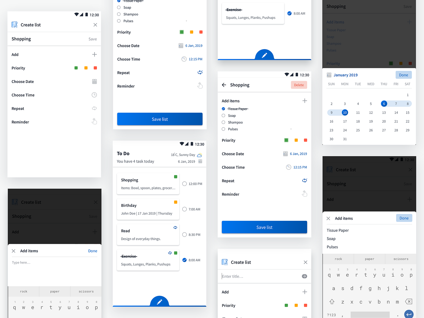 Designing a to-do app — a UX case study | by Anshita Srivastava | UX ...