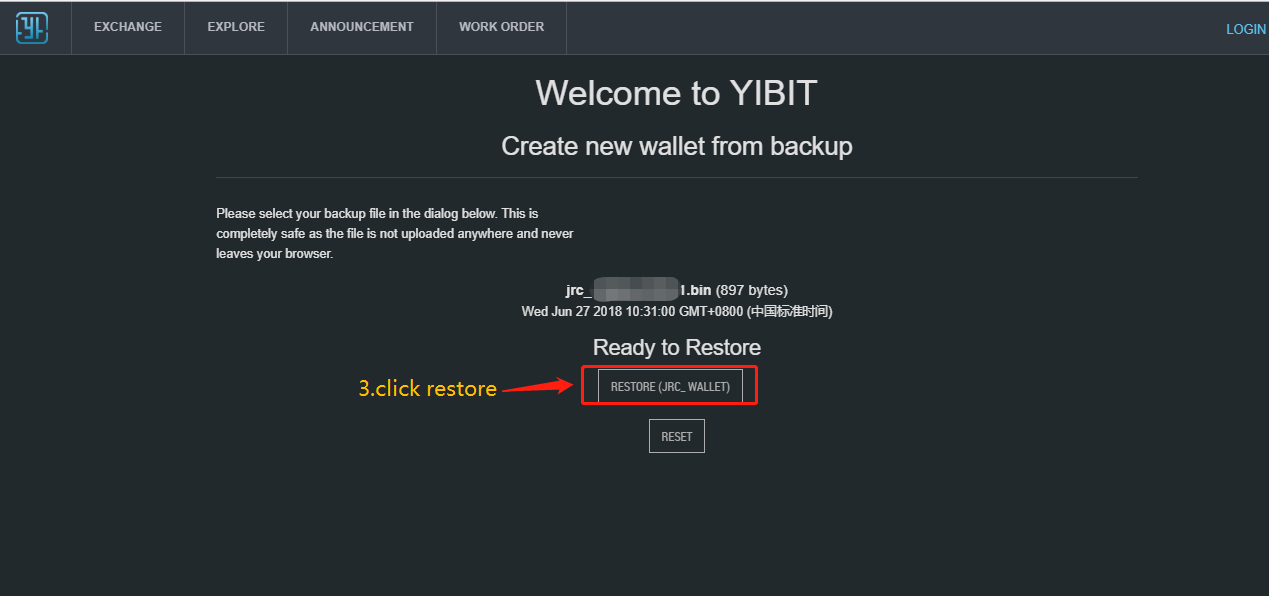 YIBIT exchange login tutorial (account and wallet mode) | by YIBIT | Medium