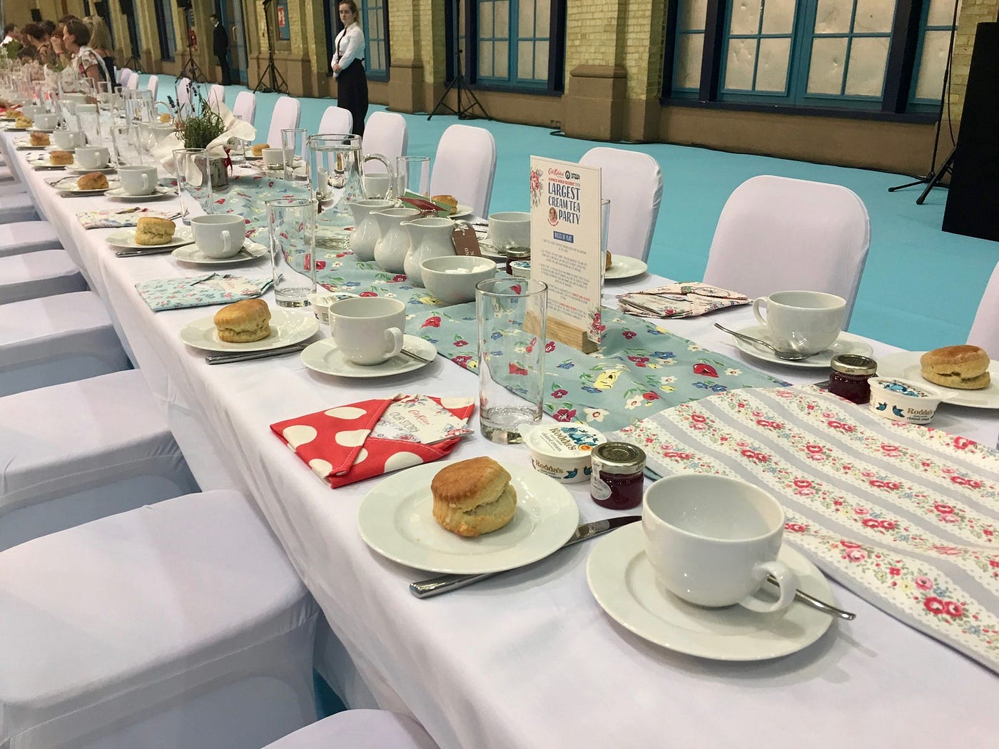 The World’s Largest Cream Tea Party! | by Jen Botezat | Medium