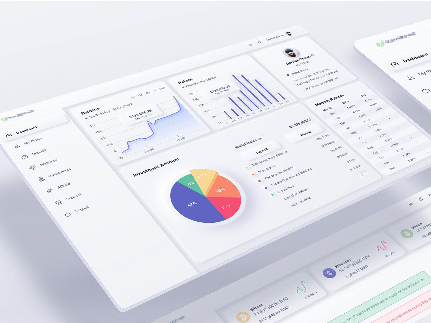 Website Dashboard UI Examples Inspiration 48 | TMDesign