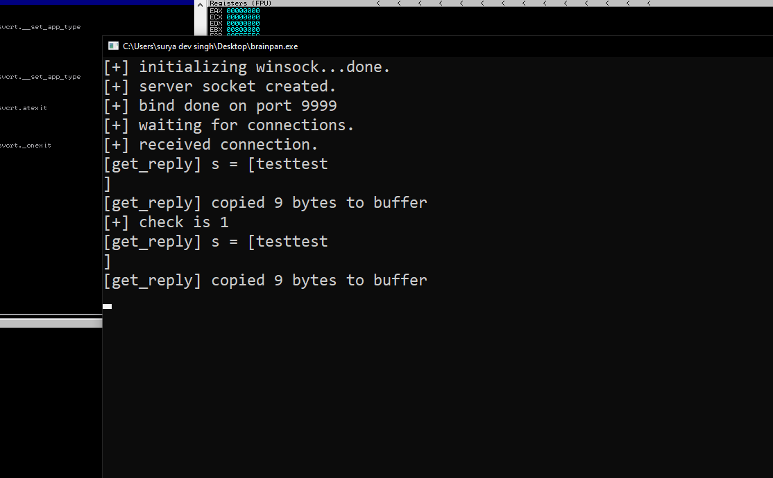 Brainpan 1 WriteUp Tryhackme. Reverse engineer a Windows executable… | by Surya Dev Singh | Jun ...
