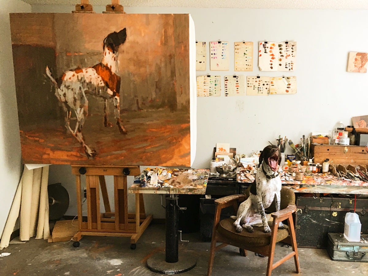 Artist Interview with Jeff Weir. It’s a typical Winter Day as I drive ...
