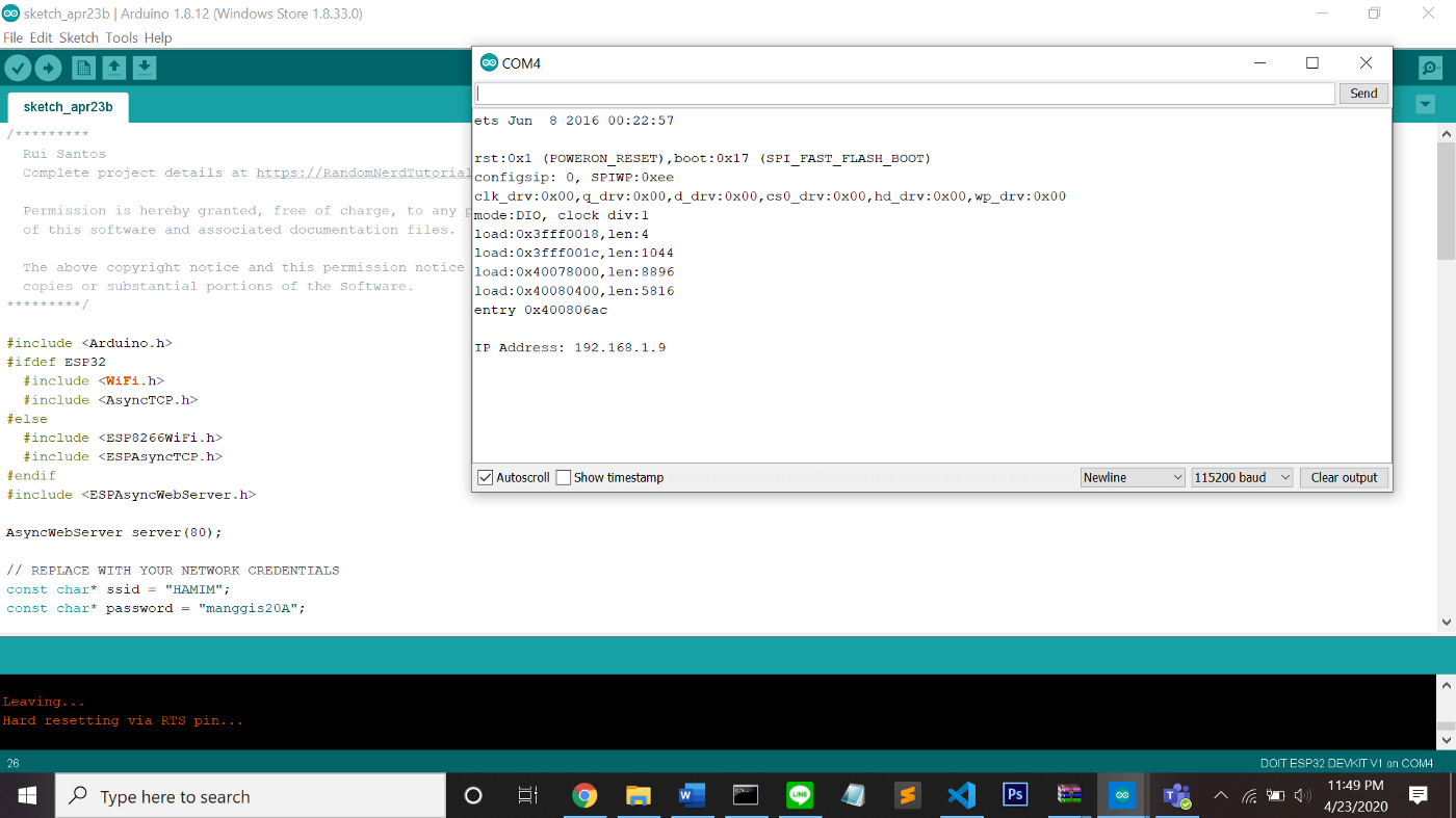 Input Data to HTML Form with ESP32 | by Tafia Alifianty | Medium