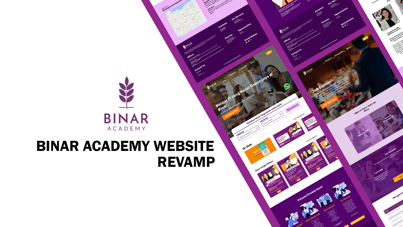 UI/UX Case Study : Binar Academy Website Revamp Journey | by Arya Saca ...
