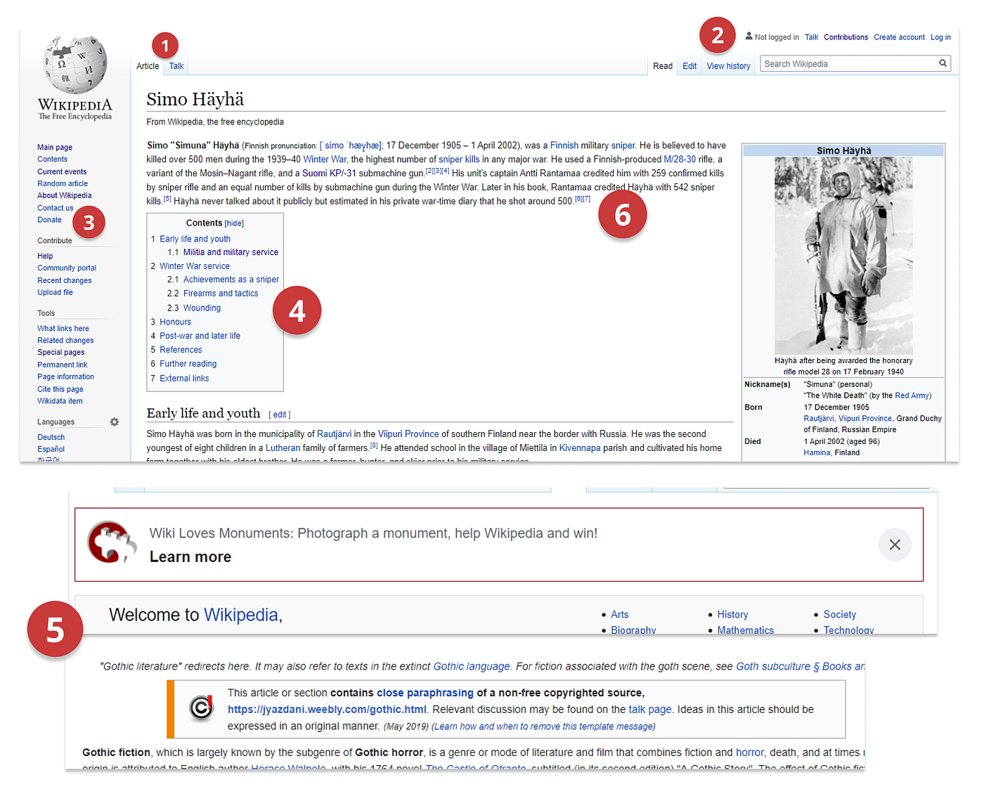 Wikipedia Redesign Case Study. Case study made for Aela Master… | by ...