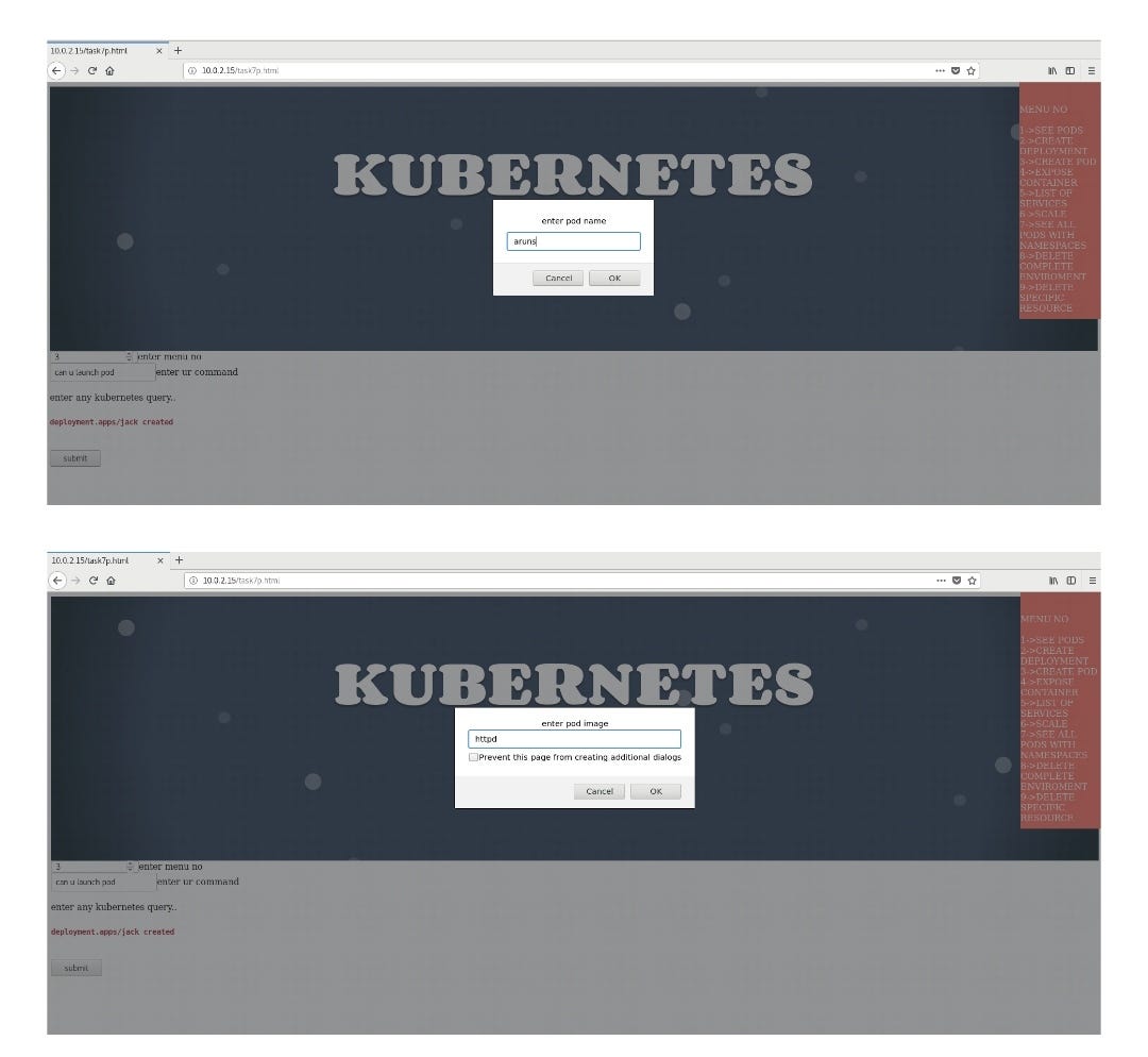 Task:- 9. Kubernetes with python-CGI | by Sahibsingh | Medium