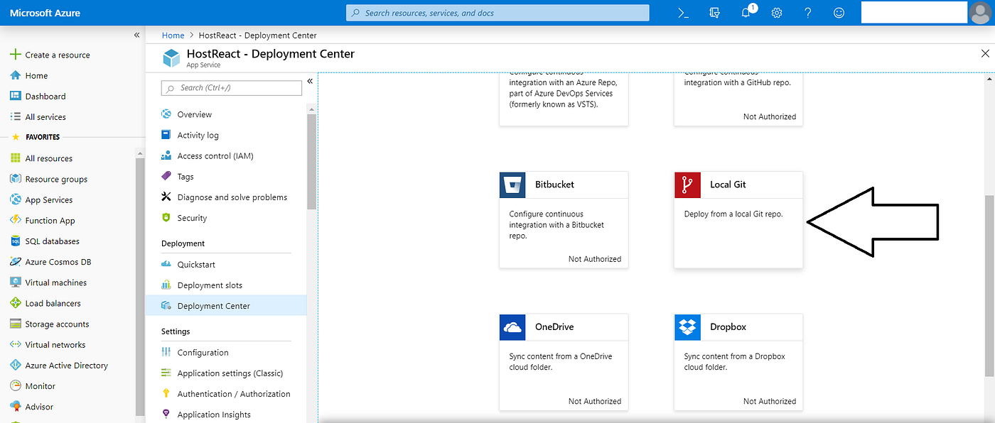 Deploying React App on Microsoft Azure | by Shriram Navaratnalingam | Loops Blog | Medium