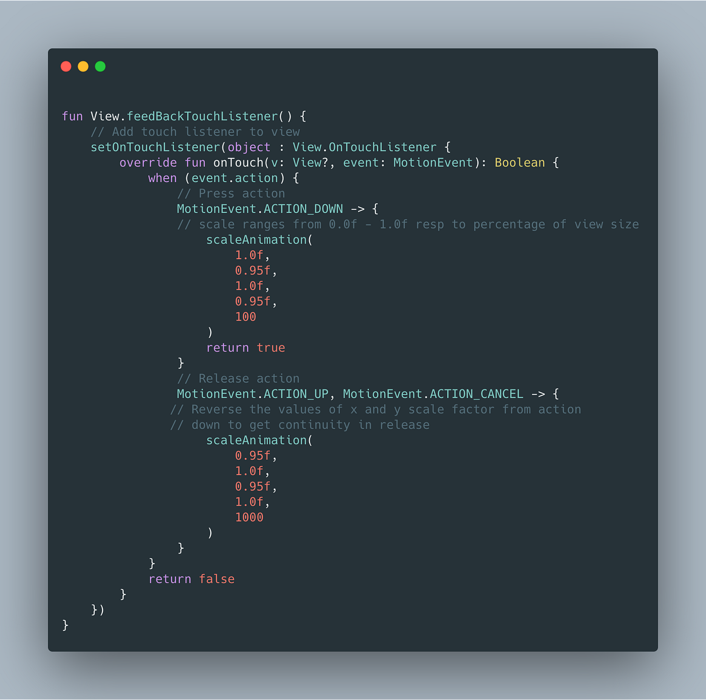 Touch Feedback Animation like Spotify in Android | by gokul krish | Medium