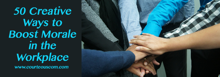 50 Simple Ways to Boost Morale in the Workplace | by Answering Service | Medium