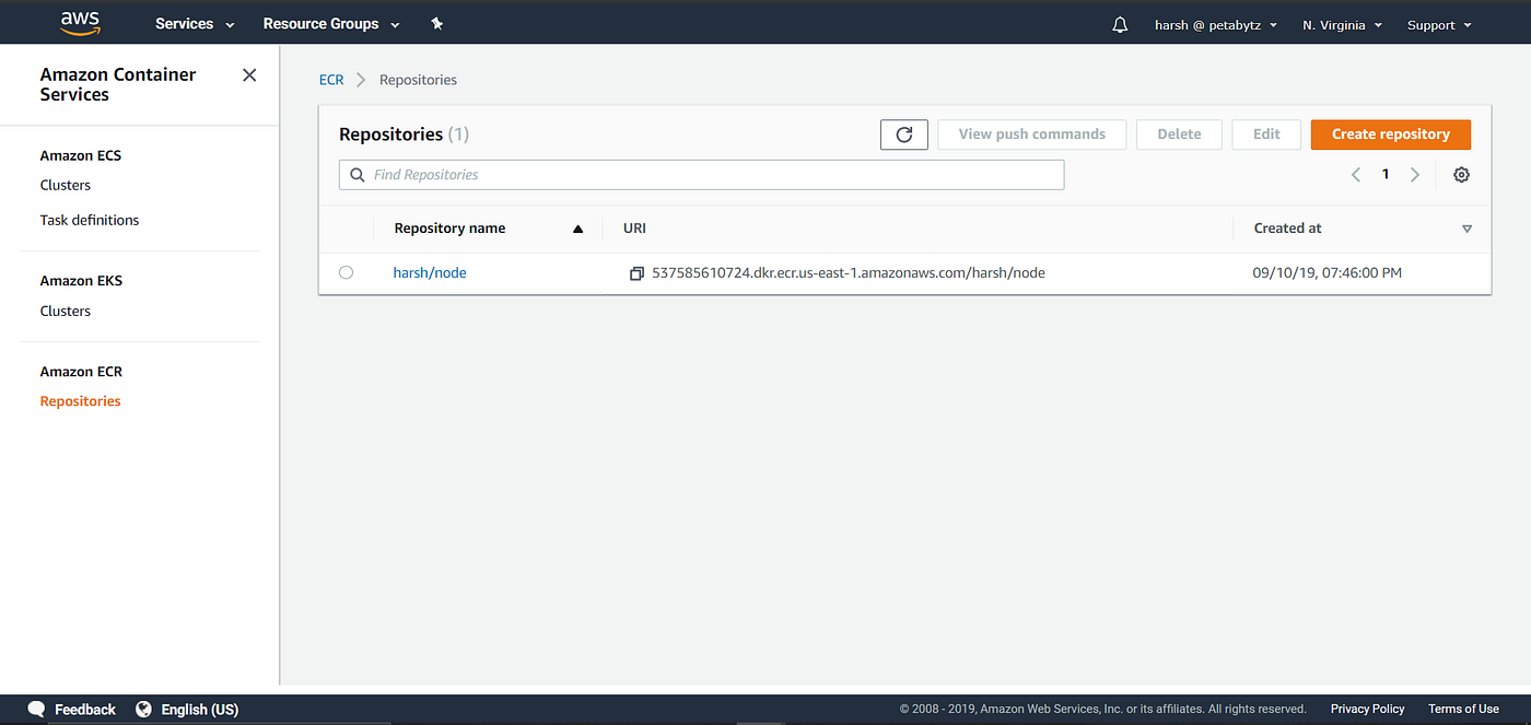 Amazon web services: Wordpress configuration on ECS using ECR images ...