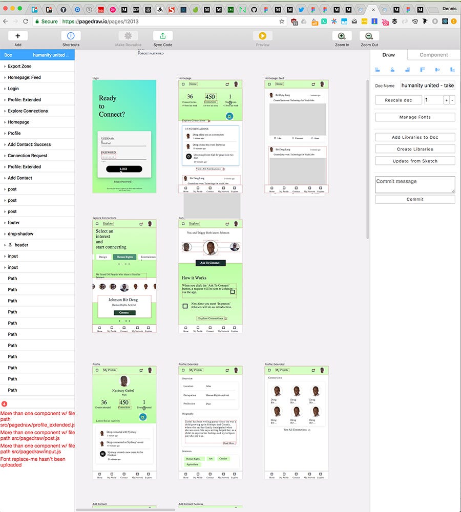 React Prototypes using Figma and Pagedraw: Part 1 | by Dennis Muthuri | Prototypr