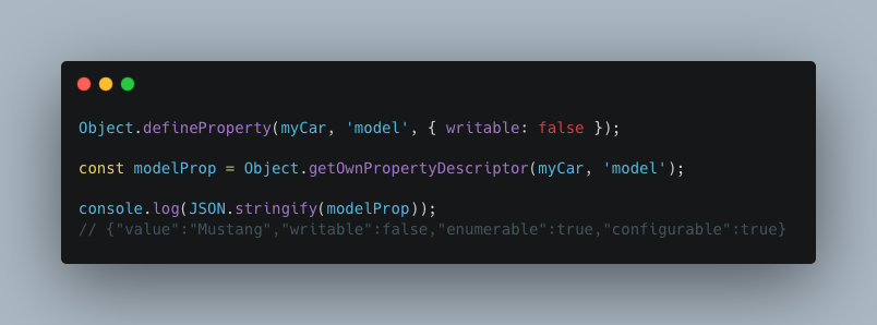 Altering property descriptors of JavaScript objects | by Wojciech Trawiński | JavaScript ...