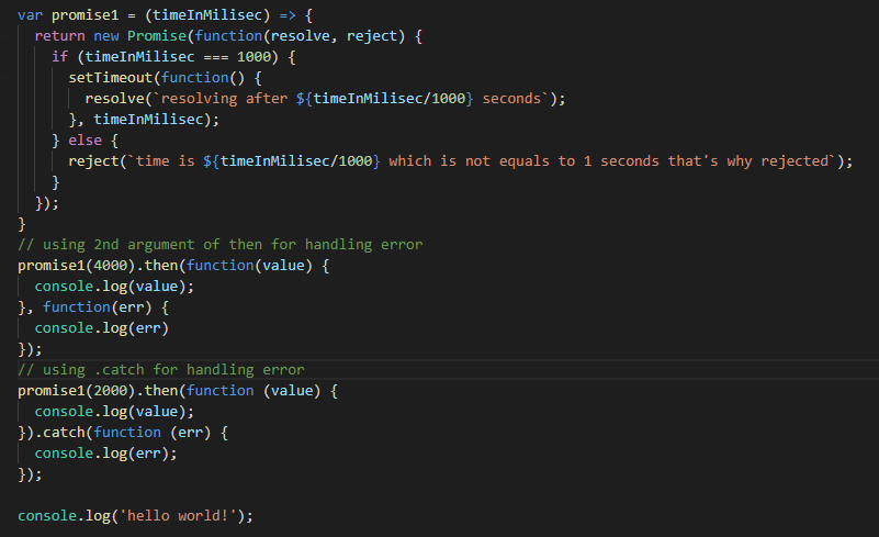 Overview of Promise in Javascript | by Rohit Gupta | Medium