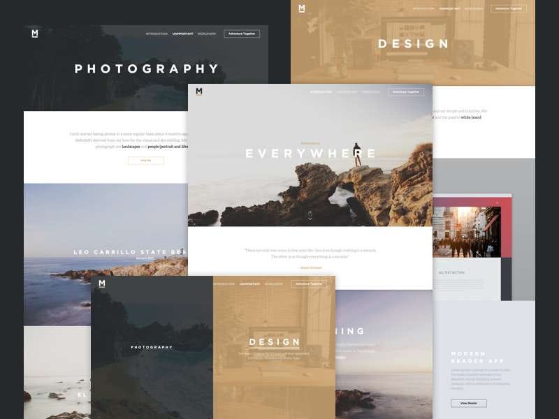 2015 Website Layout Trends. We test different designs and new web… | by ...