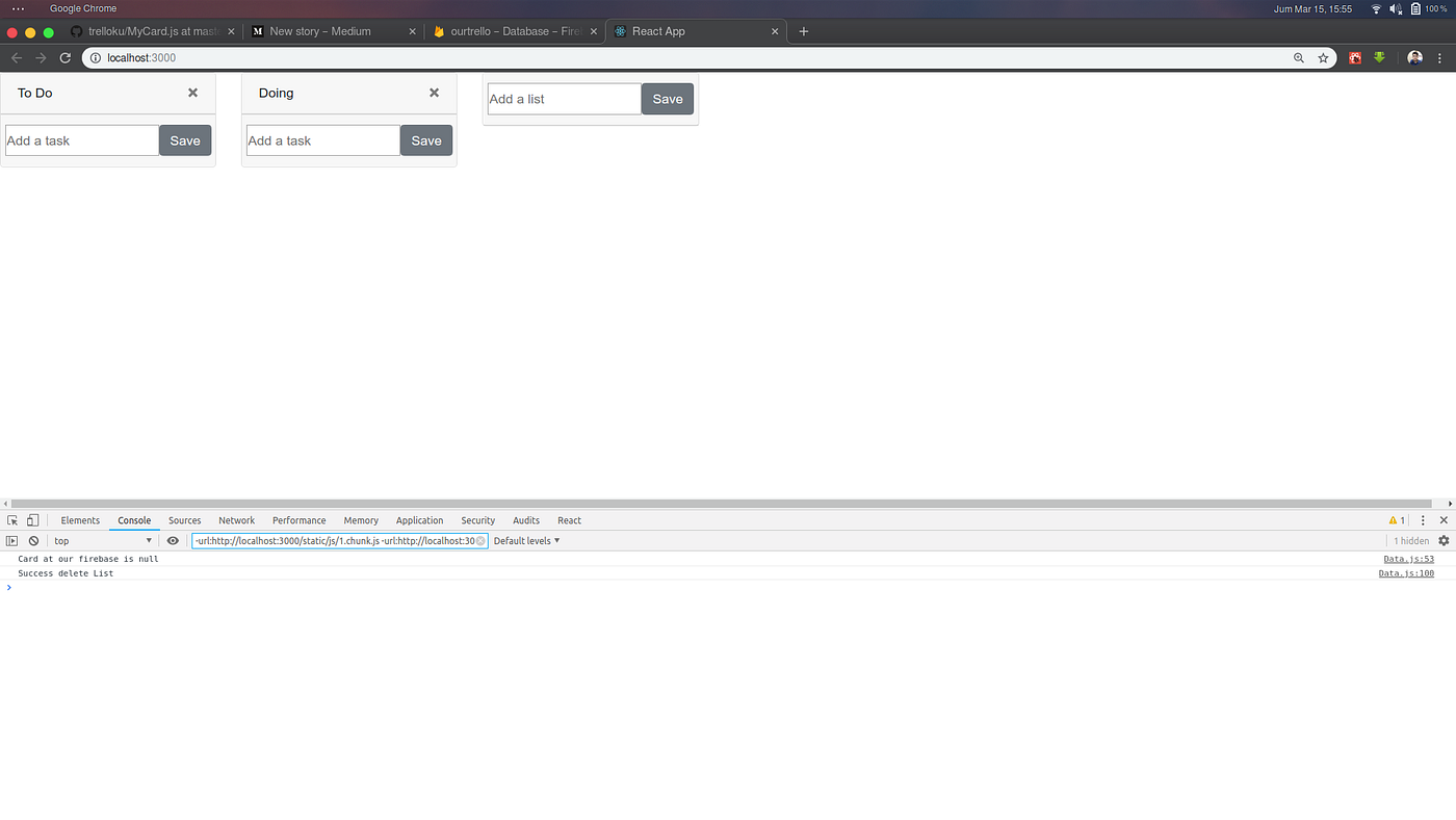 Trello clone with ReactJS and Firebase | by Ikhda Muhammad Wildani | Medium