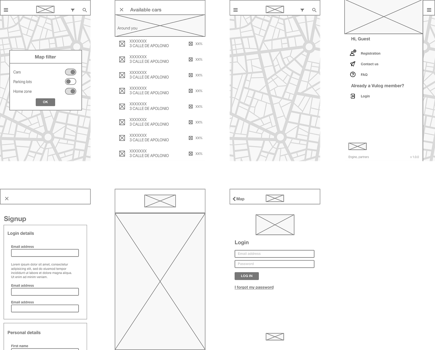 Ironhack — Exercise — Wireframing | by Olivier Cléro | Medium