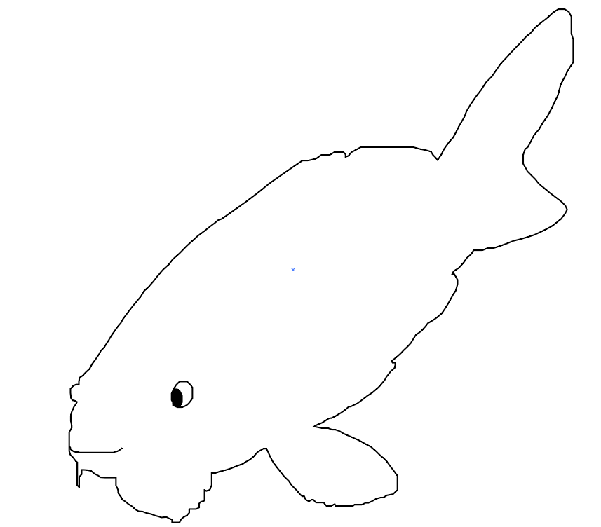 Animal Tracing Exercise. I choose a Koi fish because I think… | by ...