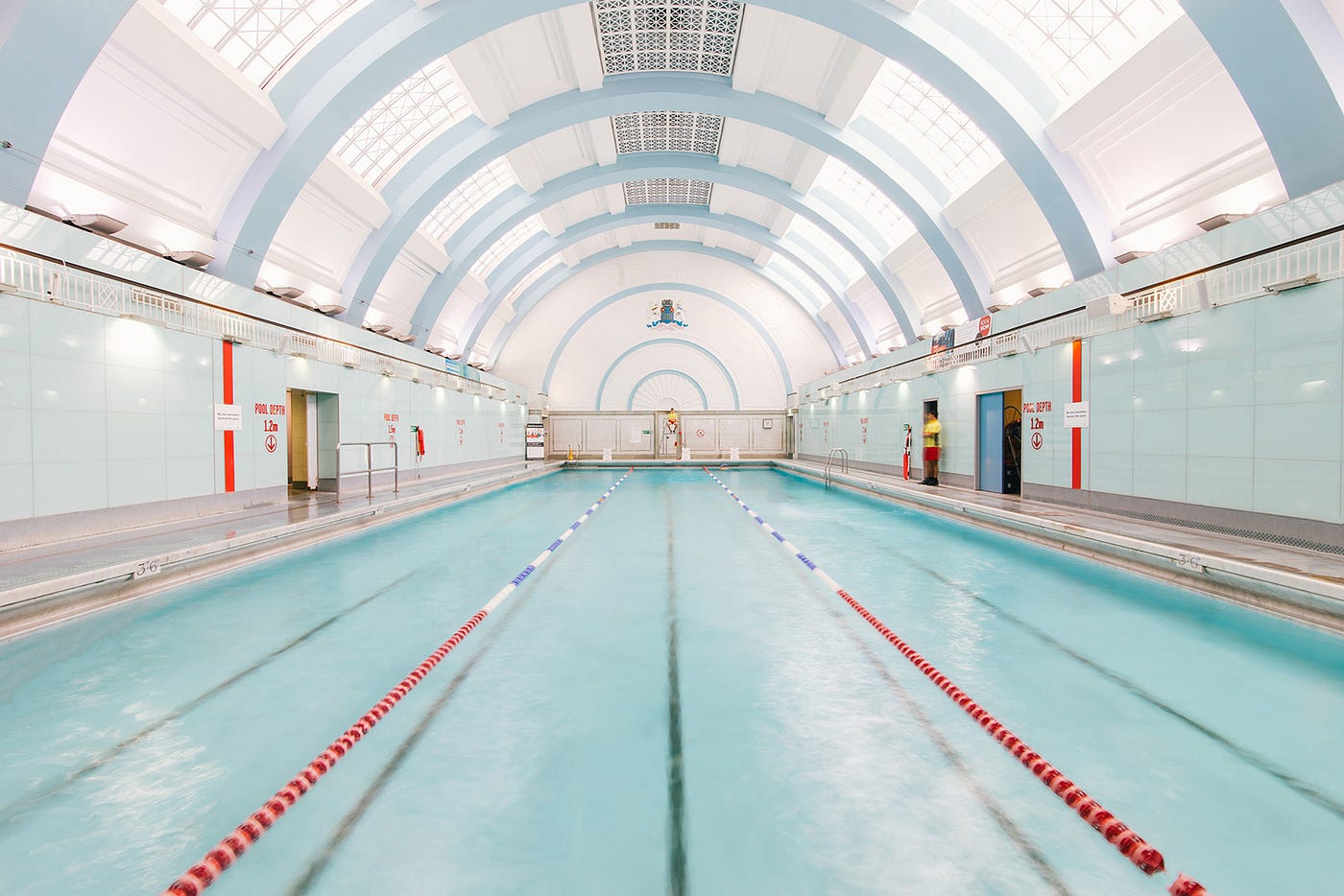 Weekly Design Inspirations #9 — Symmetric Views of Pre-War Swimming ...