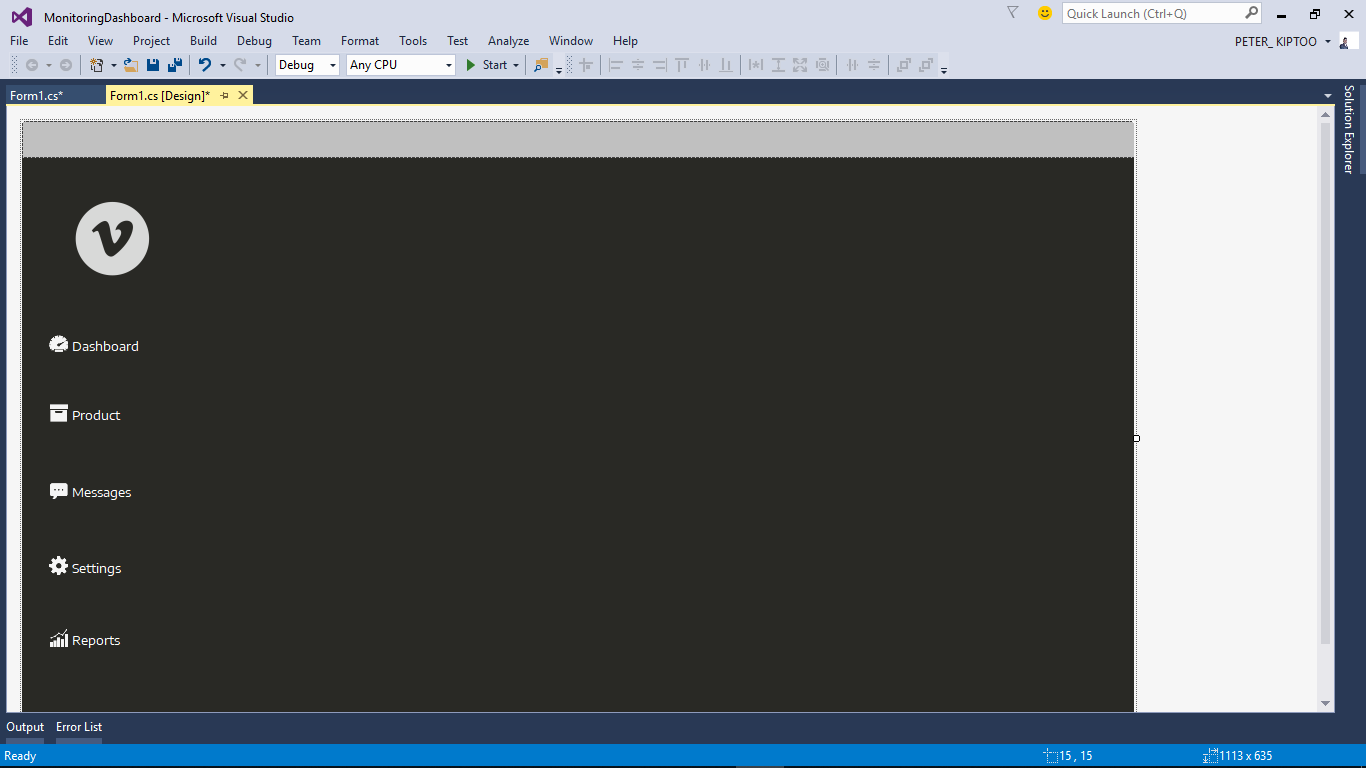 How to design a Sales Monitoring Dashboard Using Bunifu UI and WinForms | by peter kiptoo ...
