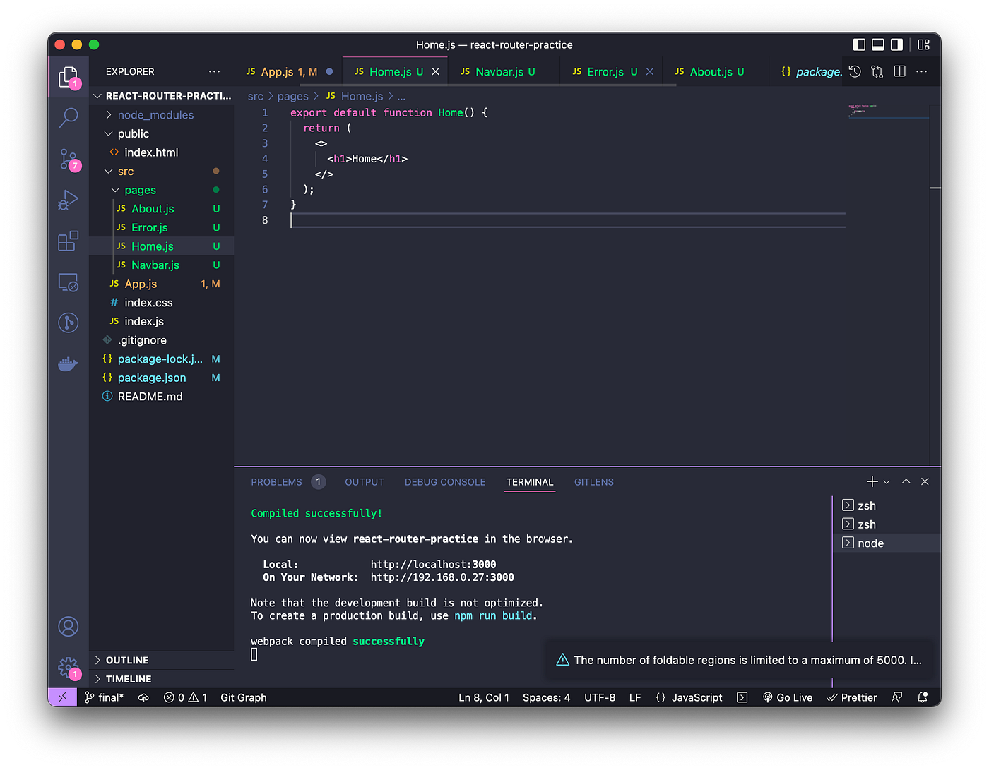 Getting friendly with React Router: a super-friendly beginner’s guide ...
