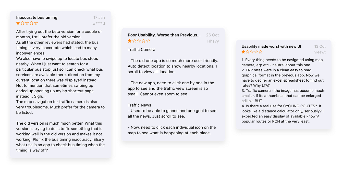 Redesigning myTransport. How I tried to improve upon Singapore’s… | by ...