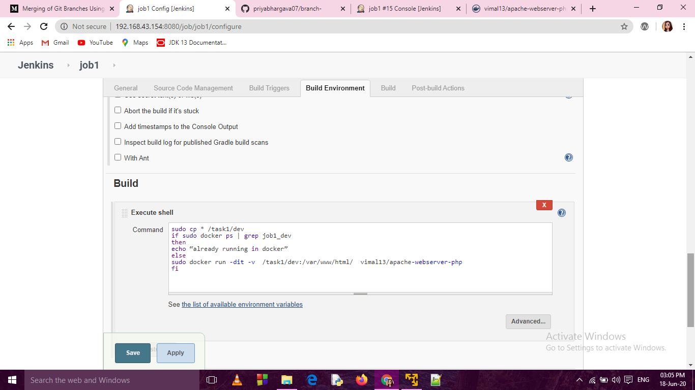 TASK 1 : merging the github master and first branch | by Priyabhargava ...