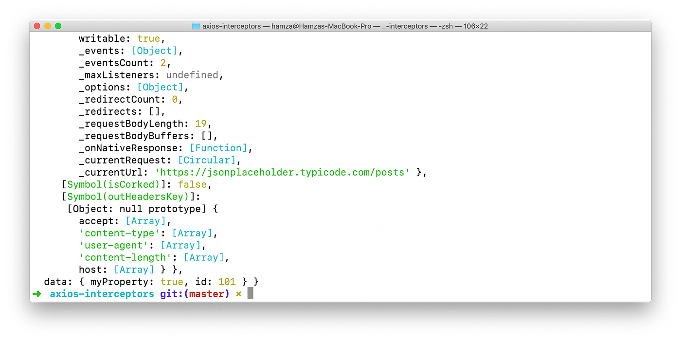 Axios interceptors — Log requests and responses | by Hamza Sabljakovic ...