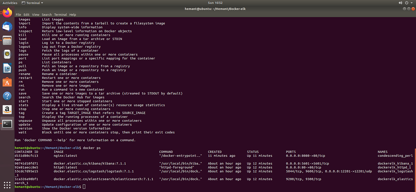 Dockerizing ELK stack into containers using Docker | by Hemant Jain | DevOps and SRE Learning ...