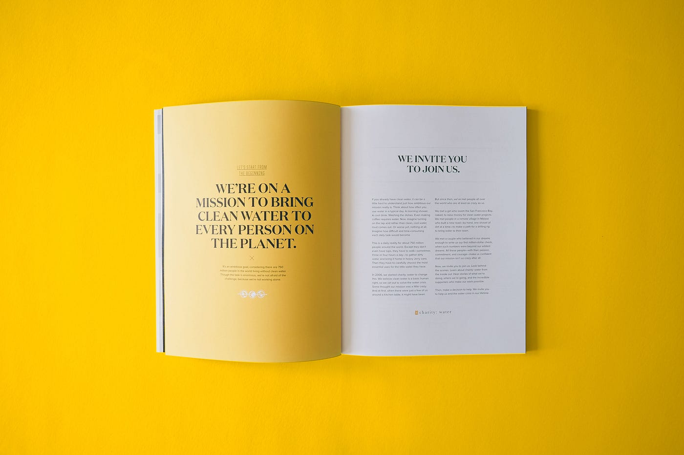 The Well Book. At charity: water we have a very unique… | by Smith ...
