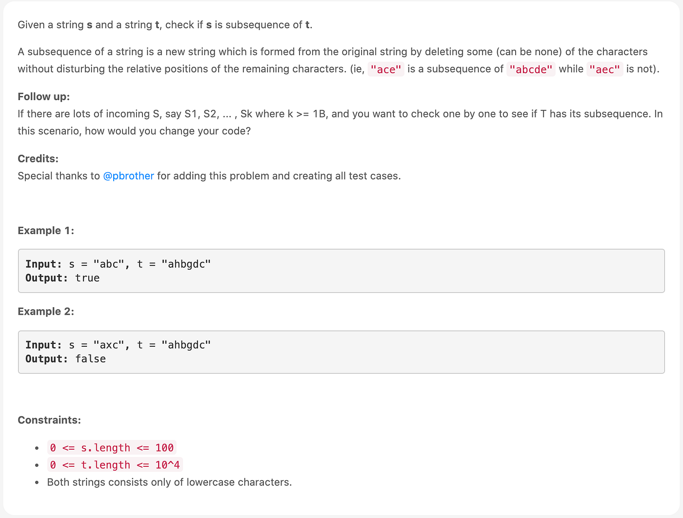 June Leetcoding Challenge Day 9. Another simple challenge which requires… | by Tejas Shah | Medium
